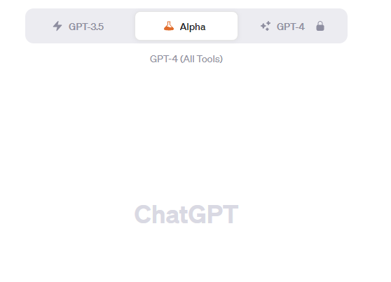 ChatGPT Alpha(GPT-4 All Tools)账号购买，独享性价比超高 - GPT账号网